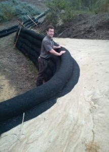 Compost Socks and Stormwater | San Pasqual Valley Soils